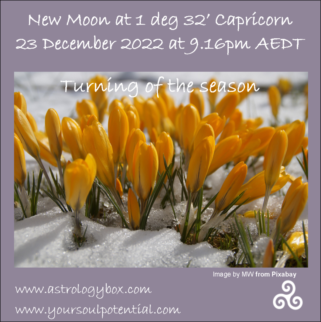 New Moon in Capricorn December 2022 – ASTROLOGYBOX